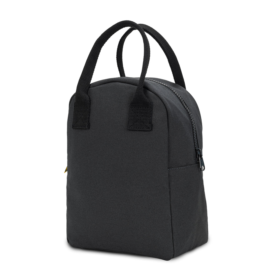 Fluf Zipper Lunch Bag for Work & School - Black
